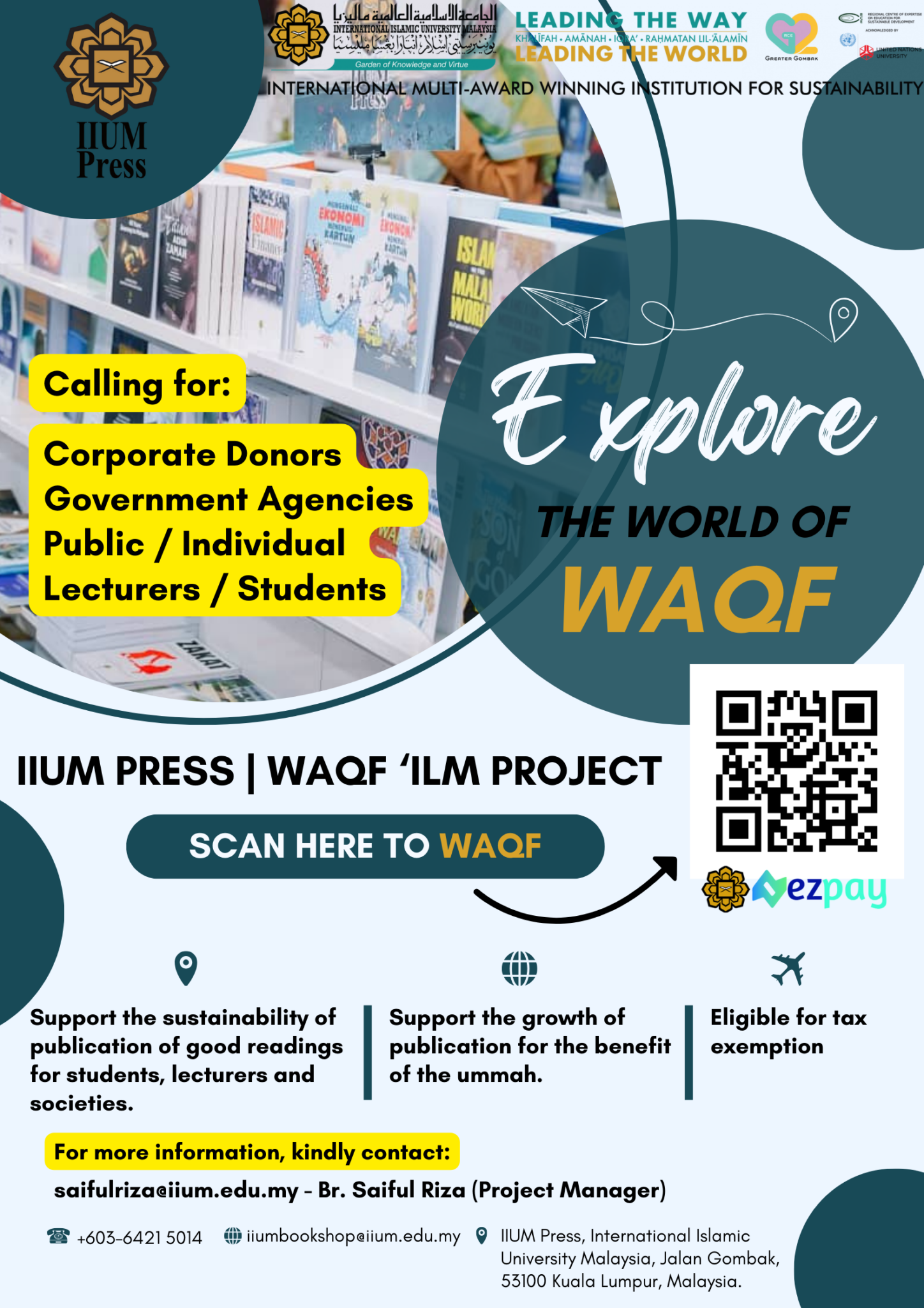 Community – Waqf Ilm Project – IIUM Press