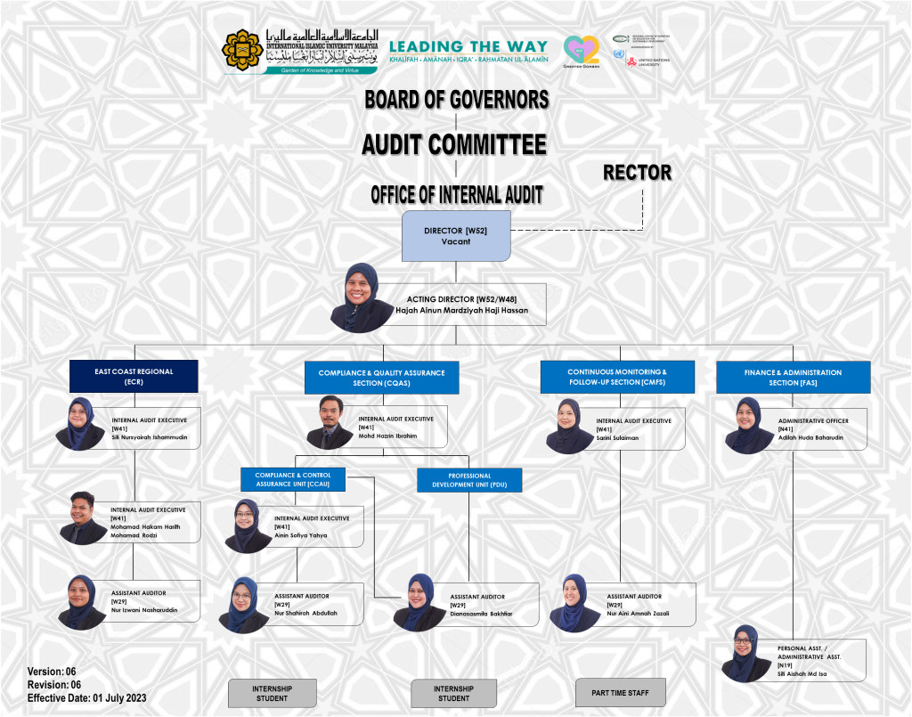 Organizational Chart of OIA