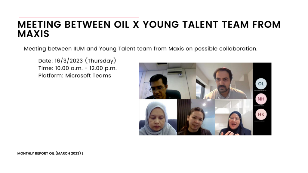 OIL PROGRAMME 2023 – Office of Industrial Links