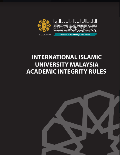 IIUM Academic Integrity Rules – OFFICE OF THE LEGAL ADVISER
