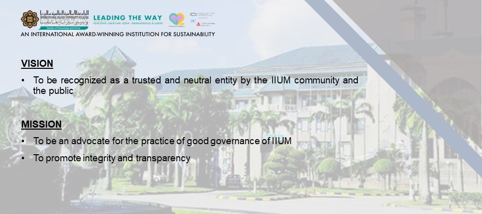 Vision and Mission – OFFICE OF THE OMBUDSMAN (OMBUDS)